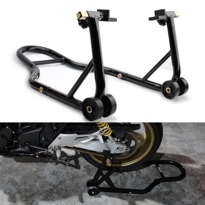 China Motorcycle Accessories Motorcycle Repair Maintenance Lifting Bracket Support  Stand Front and Rear Wheel Lifting Frame for sale