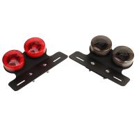 China Universal Motorcycle Parts Rear Tail Number Plate Holder Light   Motorcycle Turn Signal Tail Light for sale
