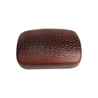 China 8 Suction Cup crocodile Leather Brown 8 Sucker Vintage Cushion Motorcycle Seat for Harley Sportster XL1200 883 72 48 for sale