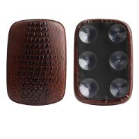 China 8 Suction Cup crocodile Leather Brown 8 Sucker Vintage Cushion Motorcycle Seat for Harley Sportster XL1200 883 72 48 for sale