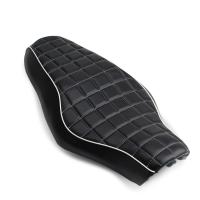 China Motorcycle Stitched Two-up Front Rear Seat Cushion Driver Passenger Pillion Pad For Harley Sportster Iron XL 883 1200 48 72 for sale