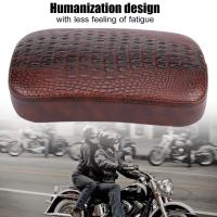 China 8 Suction Cups Pillion Motorcycle Seat Saddle Pad Rear Passenger Cafe Racer Seat Custom for Harley Cruise Chopper Bobber Seat for sale