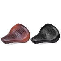 China Brown Crocodile Leather Custom Motorcycle Saddle Seat Sproteggerci Electronic Bike Cover for Chopper Bobber Motorcycles for sale
