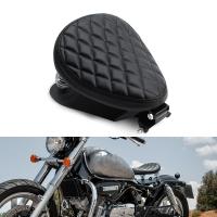 China Retro Spring Leather Seat Bag for Motorcycle Thickened Motorcycle Seat Bag Single Leather Seat Bag Set Suitable for Harley for sale