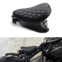 China Retro Spring Leather Seat Bag for Motorcycle Thickened Motorcycle Seat Bag Single Leather Seat Bag Set Suitable for Harley for sale