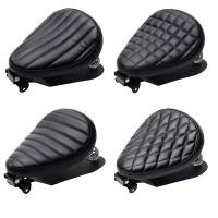 China Retro Spring Leather Seat Bag for Motorcycle Thickened Motorcycle Seat Bag Single Leather Seat Bag Set Suitable for Harley for sale