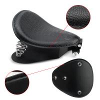 China Universal Moto Bobber Motorcycle Solo Seat Chopper Saddle Vintage Cushion Parts for Harley Davidson Iron 883 Sportster Softail for sale