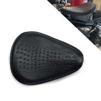 China Universal Moto Bobber Motorcycle Solo Seat Chopper Saddle Vintage Cushion Parts for Harley Davidson Iron 883 Sportster Softail for sale