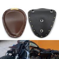 China Motorcycle Universal Black Brown Driver Solo Seat Spring Bracket Mounting Kit Solo Driver Sportster Seat Bobber Single Seat for sale