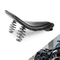 China Motorcycle Universal Black Brown Driver Solo Seat Spring Bracket Mounting Kit Solo Driver Sportster Seat Bobber Single Seat for sale