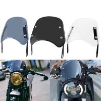China Easy Assembly Motorcycle Windshield Deflector for Various Models Including for Honda and for Kawasaki with 5 7 Inch Lights for sale