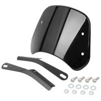 China Easy Assembly Motorcycle Windshield Deflector for Various Models Including for Honda and for Kawasaki with 5 7 Inch Lights for sale