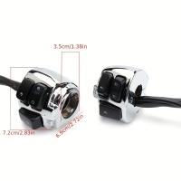 China Universal Motorcycle Spare Parts Horn Headlight Start 25mm Handle Switch for XL883 XL1200  Dyna Softail FL V-Rod for sale