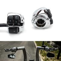 China Universal Motorcycle Spare Parts Horn Headlight Start 25mm Handle Switch for XL883 XL1200  Dyna Softail FL V-Rod for sale
