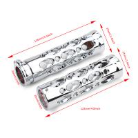 China High Quality CNC Metal Hand Grips for Harley Motorcycles Aluminum Alloy Handle Sleeve Tip 25mm Handlebar Grips for sale