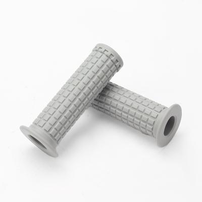 China Custom Soft Mountain Dirt Bicycle Dirtbike Bike Motorcycle Silicone Rubber Handlebar Handle bar End Plug Grips Cover for sale