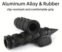 China For Zinc Alloy Motorcycle Handle Grip 22/25MM Driver's Glue Modification Accessories Pointed Design for sale