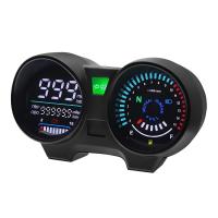 China Motorcycle Speedometer LED Digital Dashboard for CG125 RPM Meter Moto Dashboard Digital Panel for TITAN 150 Honda CG150 Fan150 for sale
