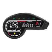 China Motorcycle LCD Modified Meter for ZS150 GY Motocross Digital Speedometer  LCD Modified Meter for sale
