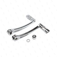 China Motorcycle Accessory Cnc Edge Cut Hell Toe Shift Lever Brake Shift Linkage Lever for sale