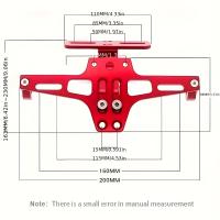 China Universal Motorcycle Tail Tidy Motorcycle License Plate Holder Mount Motorcycle License Plate Bracket Fender Eliminator Kit for sale