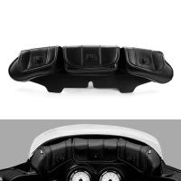 China Motorcycle Front Triple Bag Tool Bag Leather Bag Suitable for Harley Grand Glide Street Glide 96-13 for sale