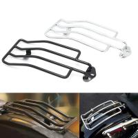 China Motorcycle Rear Rack Suitable for Harley XL883/1200X48 Modified Retro Rear Tail Rack Luggage Rack Support Frame for sale