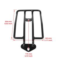 China Motorcycle Universal Luggage Rack Retro Tail Rack Support Frame for Harley XL Sportsters Iron 48 883 XL1200 2004-2021 for sale