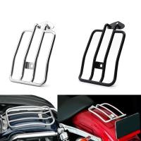 China Motorcycle Universal Luggage Rack Retro Tail Rack Support Frame for Harley XL Sportsters Iron 48 883 XL1200 2004-2021 for sale