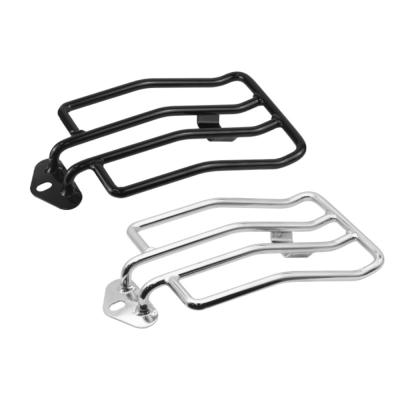 China Motorcycle Universal Luggage Rack Retro Tail Rack Support Frame for Harley XL Sportsters Iron 48 883 XL1200 2004-2021 for sale