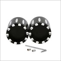 China Motorcycle CNC Edge Cut Front Axle Nut Cover Bolt Kit For Honda Suzuki Kawasaki Yamaha Harley Shadow VT 750 1100 Bobber for sale