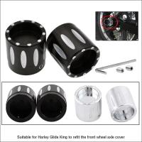 China Motorcycle CNC Edge Cut Front Axle Nut Cover Bolt Kit For Honda Suzuki Kawasaki Yamaha Harley Shadow VT 750 1100 Bobber for sale