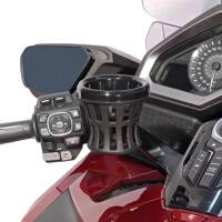 China Motorcycle Holder Drinking Bottle Cup Storage Case for Sportster XL883 XL1200 Touring for Honda GL1800 Goldwing 1800 2018-2020 for sale