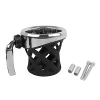 China Motorcycle Universal Handlebar Cup Bottle Holder Drink Mesh Mount for Harley Honda Goldwing F6B GL1800 Yamaha Ducati Suzuki for sale
