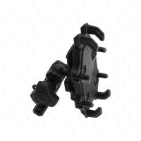 China Universal Motorcycle Phone Holder Shockproof 360 Rotating Waterproof  ABS Navigation Bracket Bike Phone Holder Accessory for sale