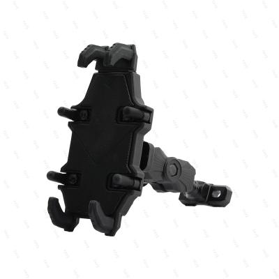 China Universal Motorcycle Phone Holder Shockproof 360 Rotating Waterproof  ABS Navigation Bracket Bike Phone Holder Accessory for sale