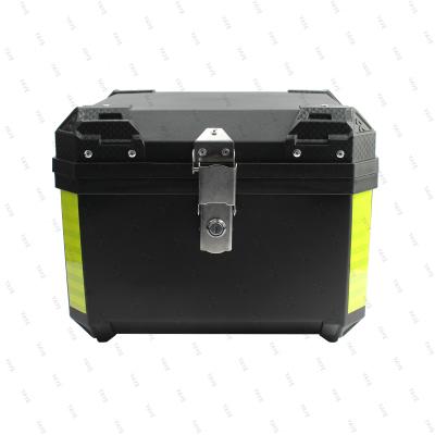 China 45L High Capacity Motorcycle Trunk Helmet Box Universal Top Case Waterproof Tail Box for Helmet and Luggage Storage for sale