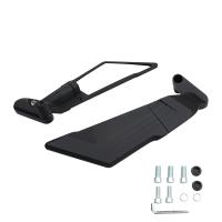 China Motorcycle Rotatable High Brightness Turn Signal Mirrors  Large Wing Mirror Modified Universal Rearview Mirror for sale