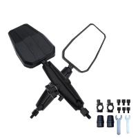 China Motorcycle Universal Foldable Rear View Mirror Adjustable Adventure Westwind Road Handlebar Side Mirrors Motorbike Accessories for sale
