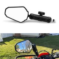 China Motorcycle Universal Foldable Rear View Mirror Adjustable Adventure Westwind Road Handlebar Side Mirrors Motorbike Accessories for sale