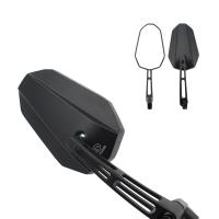 China Motorcycle Rearview Mirror  Glare-free Motorcycle Rearview Mirror White  Glass Universal Rearview Mirror for sale