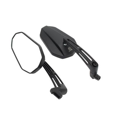 China Motorcycle Rearview Mirror  Glare-free Motorcycle Rearview Mirror White  Glass Universal Rearview Mirror for sale
