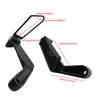 China Motorcycle Rearview Mirror Electric Mountain Bike Wing Rear Hand Bar End Mirror Universal Motorcycle Rearview Mirror for sale