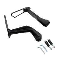 China Motorcycle Rearview Mirror Electric Mountain Bike Wing Rear Hand Bar End Mirror Universal Motorcycle Rearview Mirror for sale
