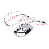 China 8MM Universal Fit Motorcycle Rearview Mirror Motorcycle Universal Accessories Motorcycle Modification Parts for sale