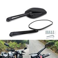 China Wide Angle Mirror Large Mirror Motorcycle Rearview Mirror 10mm/8mm Hollow-Out Design Motorcycle Universal Accessories for sale