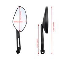 China Wide Angle Mirror Large Mirror Motorcycle Rearview Mirror 10mm/8mm Hollow-Out Design Motorcycle Universal Accessories for sale