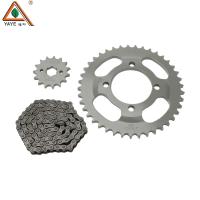 China YAYE CG125 CG150 CG200 Motorcycle Parts High Quality Steel  428-116L 38T 15T Motorcycle Chain and Sprocket Kits for sale