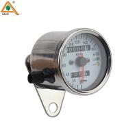 China Motorcycle Speedometer Cafe Racer Modified Tachometer Fuel Gauge12V LED Indicator  Instrument for CG125 AX100 BAJAJ100GN125 for sale