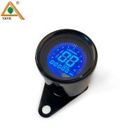 China Universal  Motorcycle LED Speedometer Odometer Tachometer Gauge for Modified DC12V Multi-Function Indicator Light for CG125 for sale